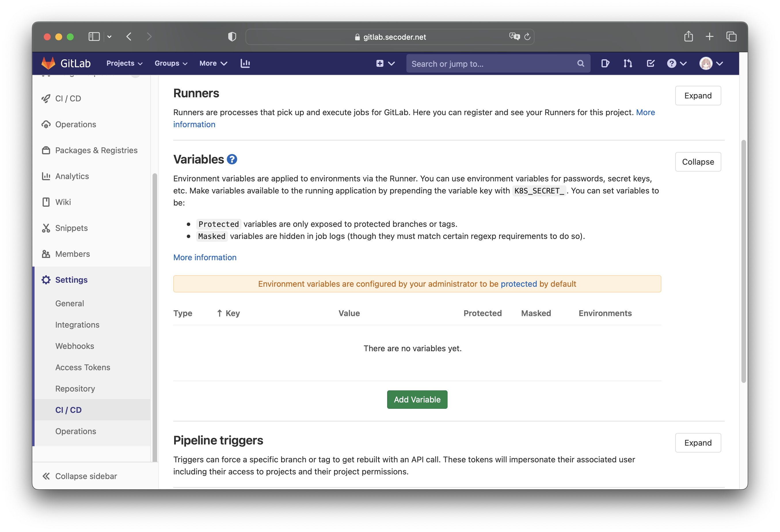 CI/CD 小作业文档 - Software Engineering Course Index
